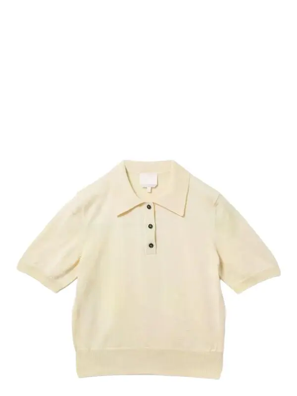 A.p.c. Logo-embroidered Polo Shirt - Neutrals