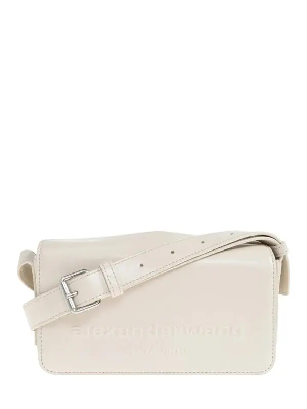 Alexander Wang Punch Flap Crossbody Bag - Vanilla