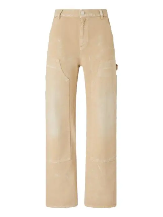 Pinko Straight-leg Jeans - Turtledovebeige