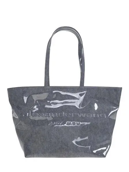 Alexander Wang Punch Tote Bag - Navy Blue