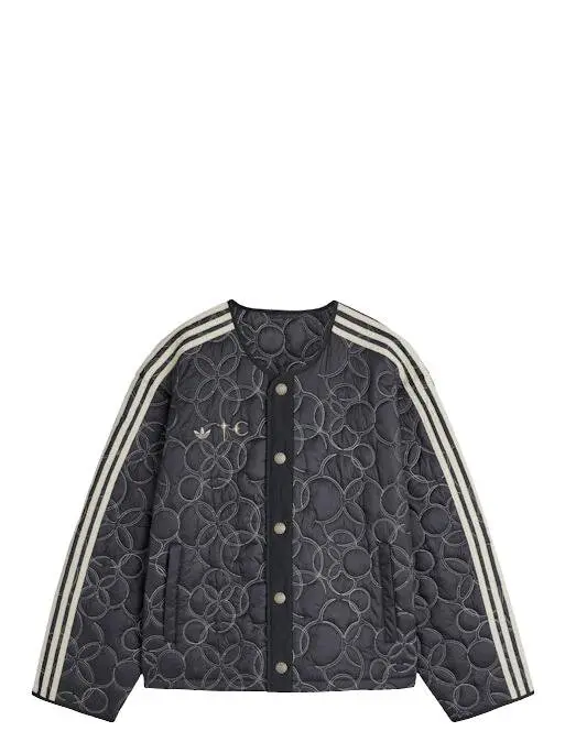 Adidas Thug Club Padded Liner Jacket - Black Silver Metallic