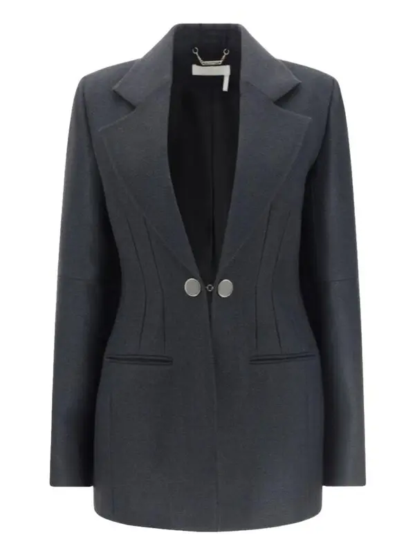 Chloé Double-breasted Tailored Blazer - Black