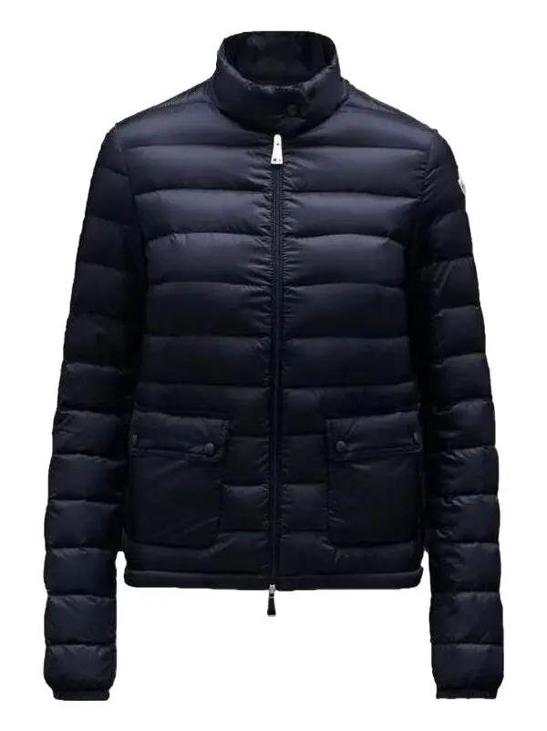 Moncler Lans Short Down Jacket - Midnight Blue