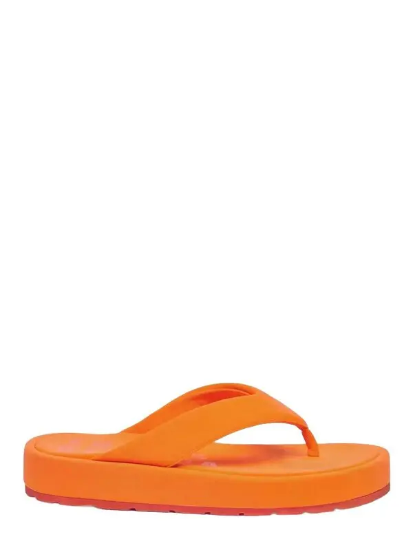 BETTINA VERMILLON Platform Flip-flops - Orange