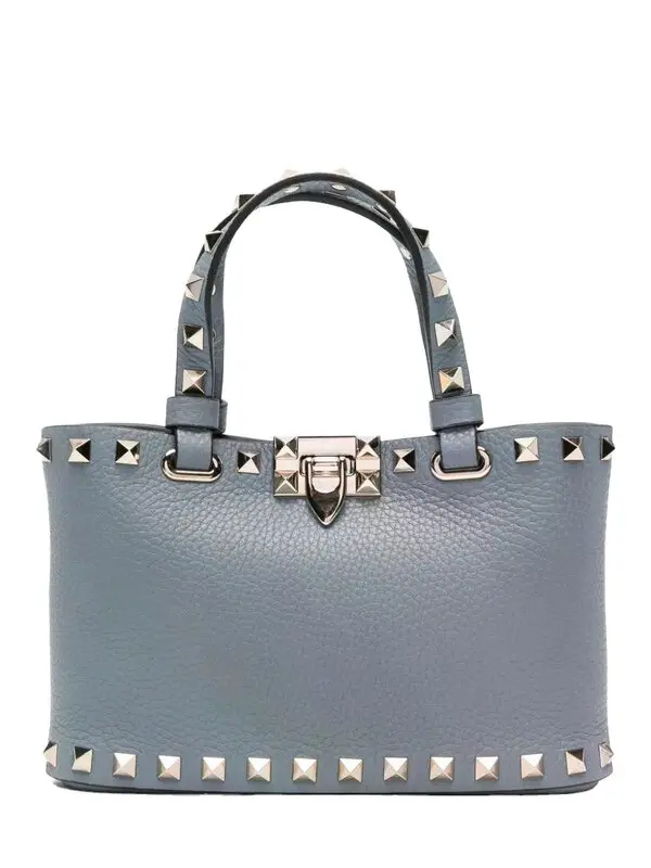 Valentino Garavani Mini Rockstud Tote Bag - Blue