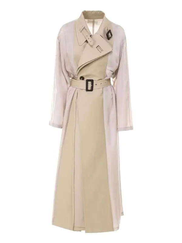 MAISON MARGIELA Panelled Trench Coat - No