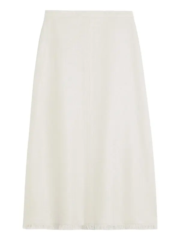 Max Mara Fiocchi A-line Skirt - Ivory
