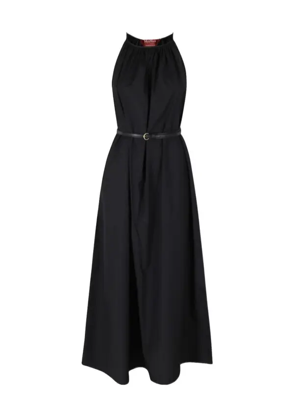 Max Mara Zuppa Halterneck Maxi Dress - Black