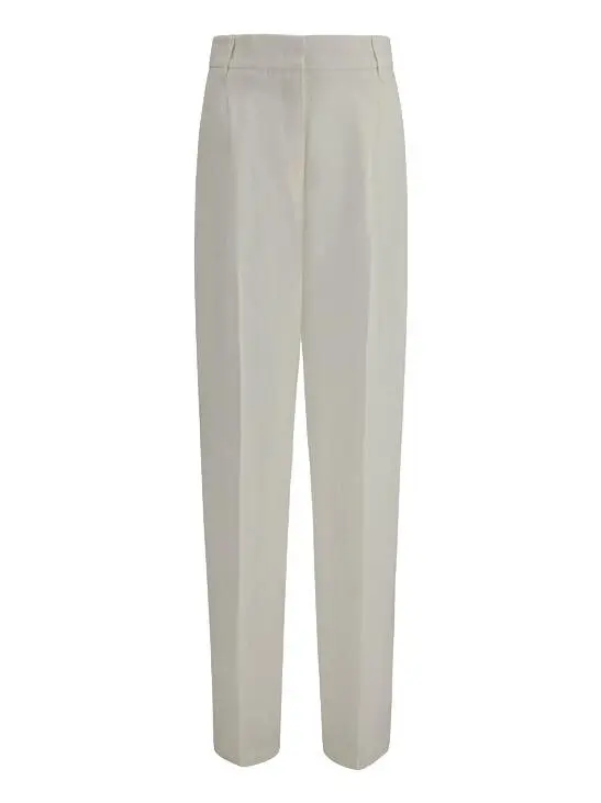 Max Mara Linen Trousers - Gray