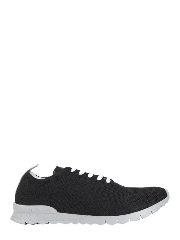 Kiton Knit Lightweight Low-top Sneakers - Black