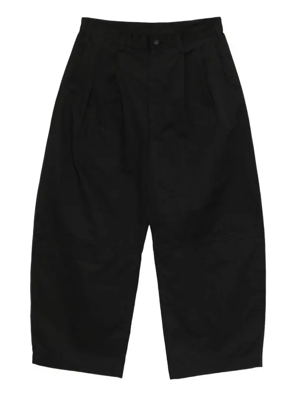 Comme Des Garçons Pleated Casual Trousers - Black