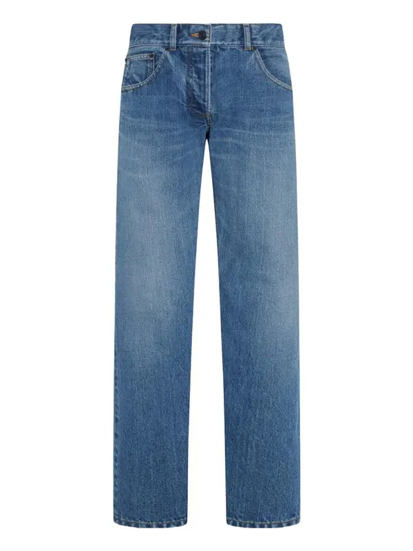 THE ROW Fima Jeans - Medium Indigo