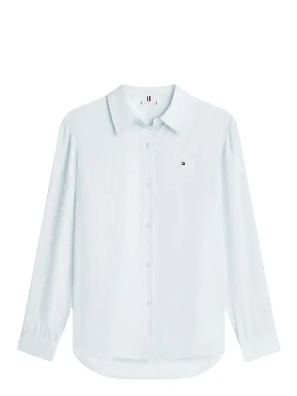 Tommy Hilfiger Long Sleeve Shirt - White