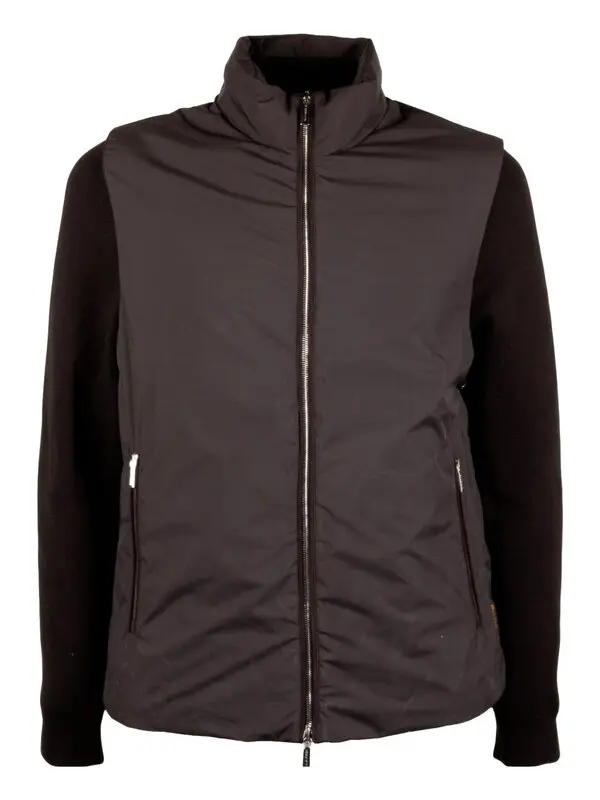 MOORER Long-sleeve Knitted Jacket - Black