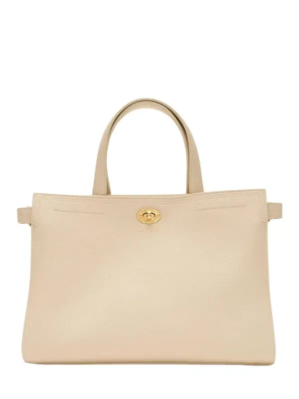 Burberry Small Check Cotswolds Tote - Nude