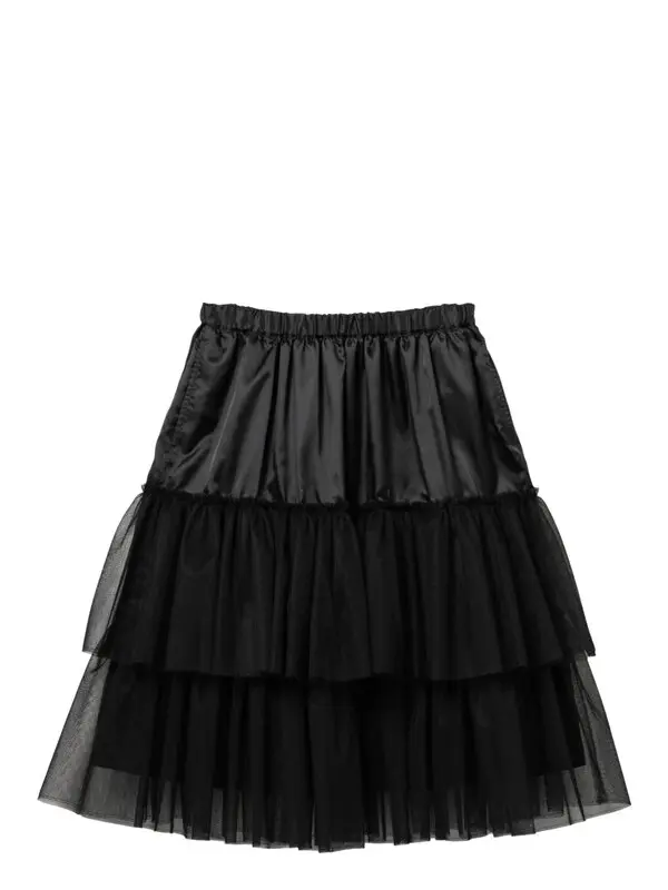 Comme Des Garçons Multi-layered Tulle Skirt - Black