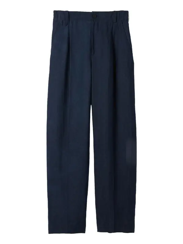 Jacquemus Pleated Detailed Pants - Black