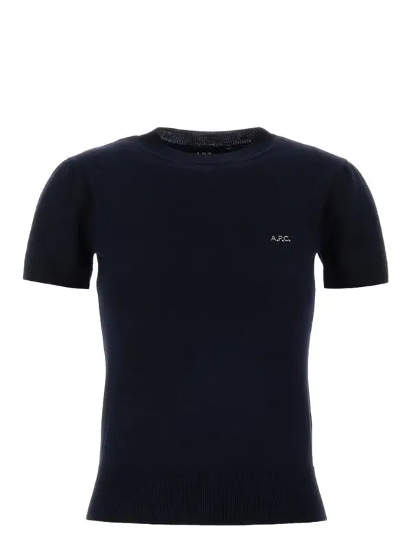 A.p.c. Gia Short-sleeve Knitted Top - No