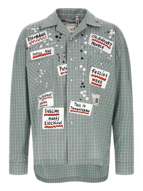 Mihara Yasuhiro Long Sleeve Shirt - Gray