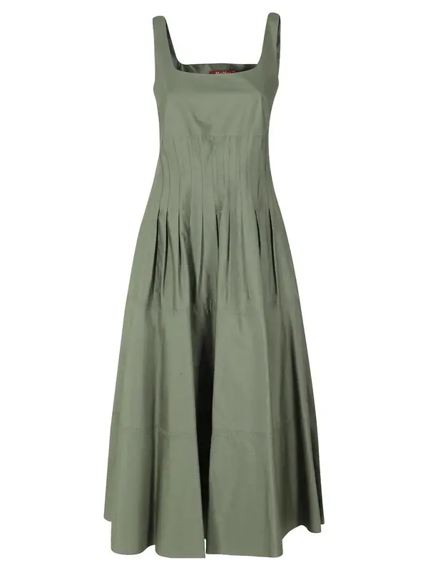Max Mara Feltre Midi Dress - Green