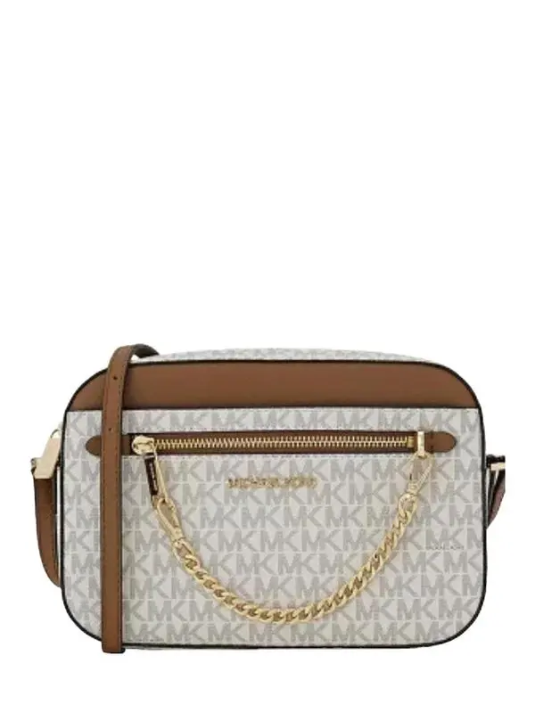 Michael Kors Jet Set Item Camera Shoulder Bag - Nude