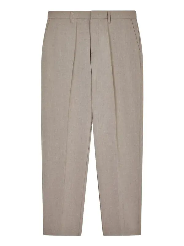 Emporio Armani Tailored Trousers With Belt Loops - Nude