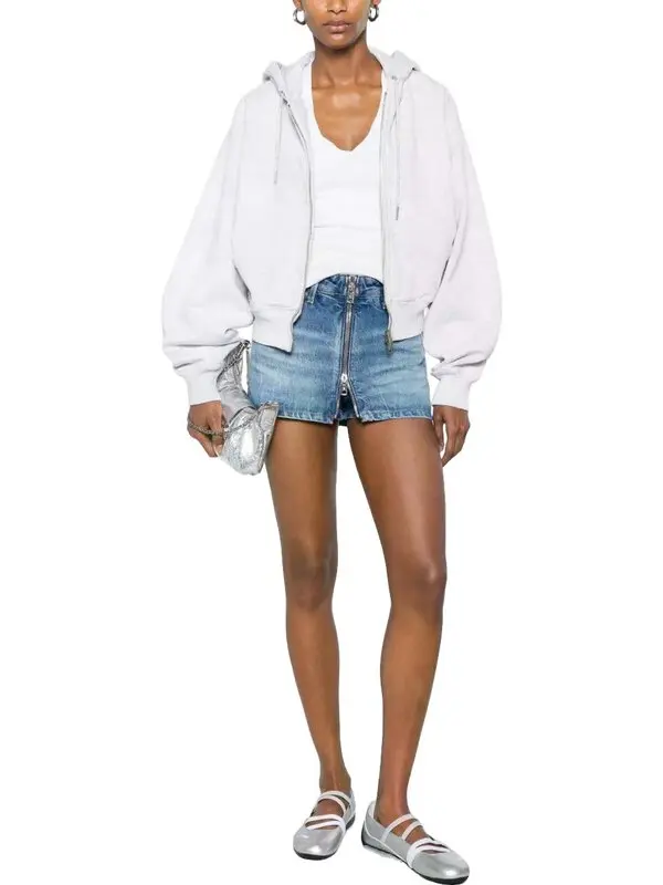 Alexander Wang Zip-front Skort - Blue
