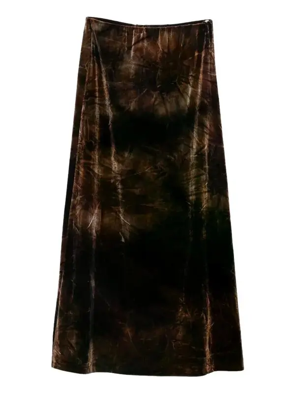 Missoni Velvet Midi Skirt - Brown