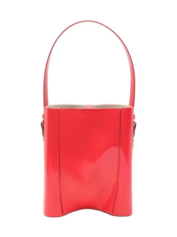 Coperni Leather Bucket Bag - Red