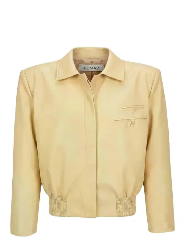 ALMAZ Vanilla Vice Bomber Jacket - Neutrals