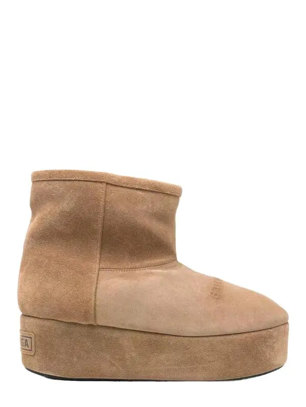 Balenciaga Alaska Platform Boots - Brown