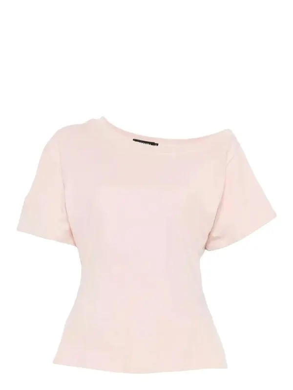 EB DENIM Elena Off-the-shoulder T-shirt - Pink