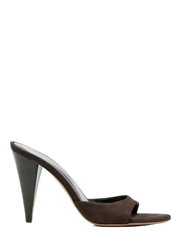 JUDE Hew Leather Sandals - Brown