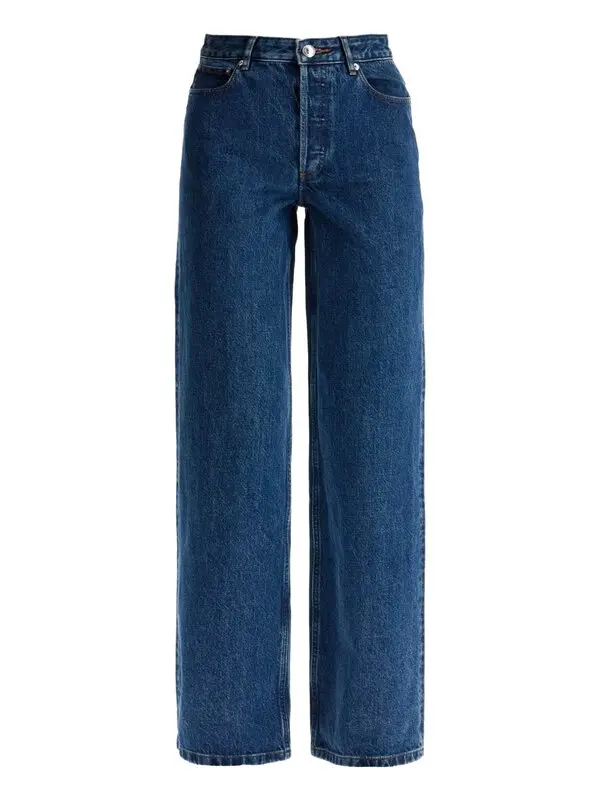 A.p.c. Elisabeth Straight Leg Jeans - Indigo Washed