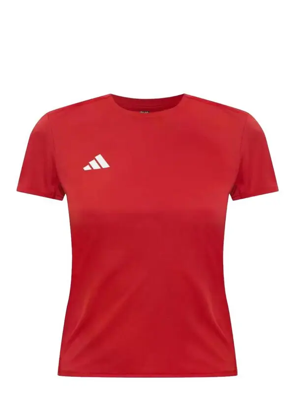 Adidas Adizero Logo-print T-shirt - Red