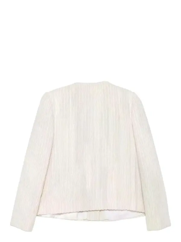 A.N.G.E.L.O. VINTAGE CULT 1980s Ribbed-knit Jacket - Neutrals