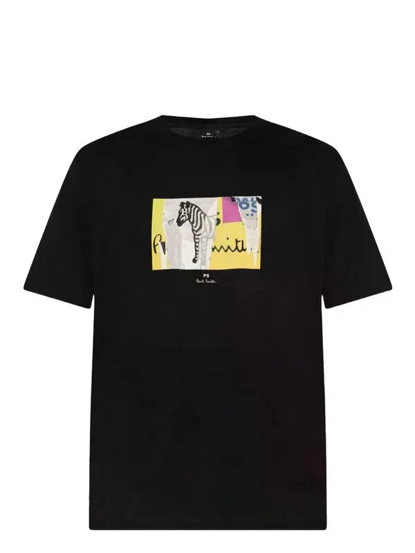 Paul Smith Patch Zebra T-shirt - Black
