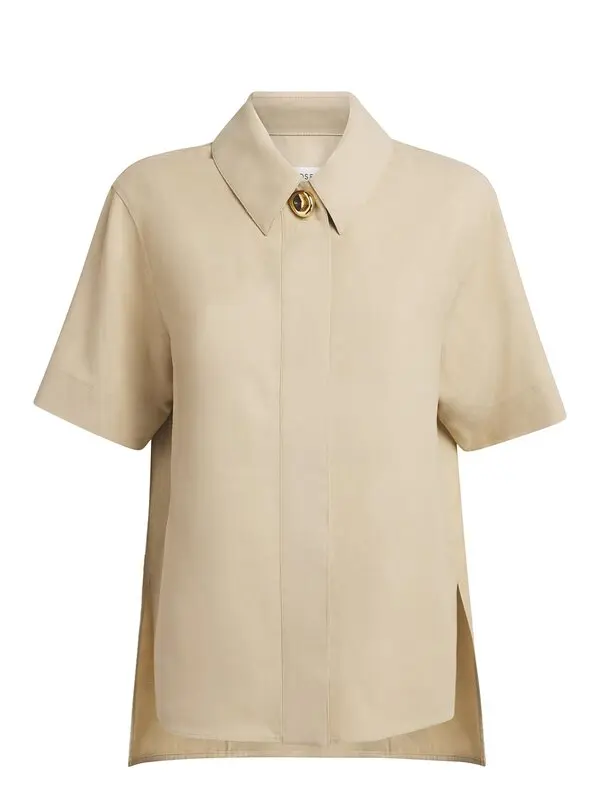 JOSEPH Short-sleeve Volu Shirt - Pink