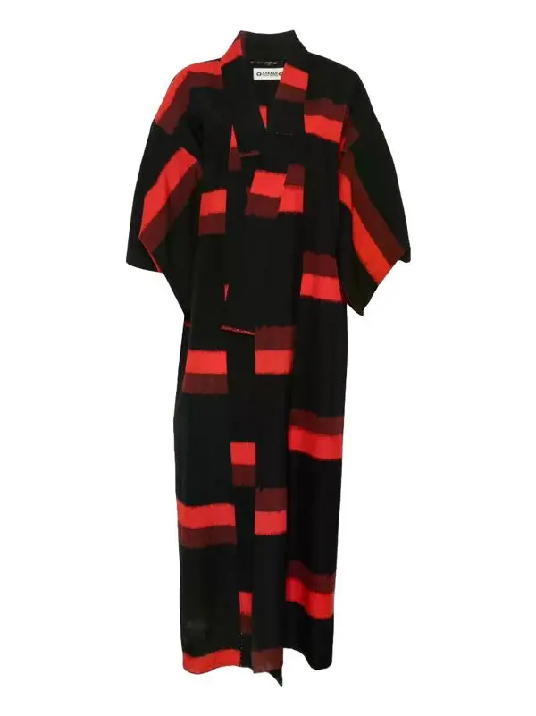 A.N.G.E.L.O. VINTAGE CULT Floral Print Kimono - Black