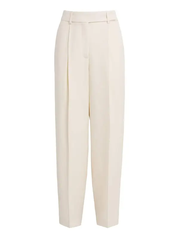 JOSEPH Tailored Rayen Trousers - Beige