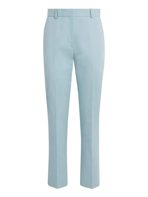 JOSEPH Stretch-cotton Slim Trousers - Blue