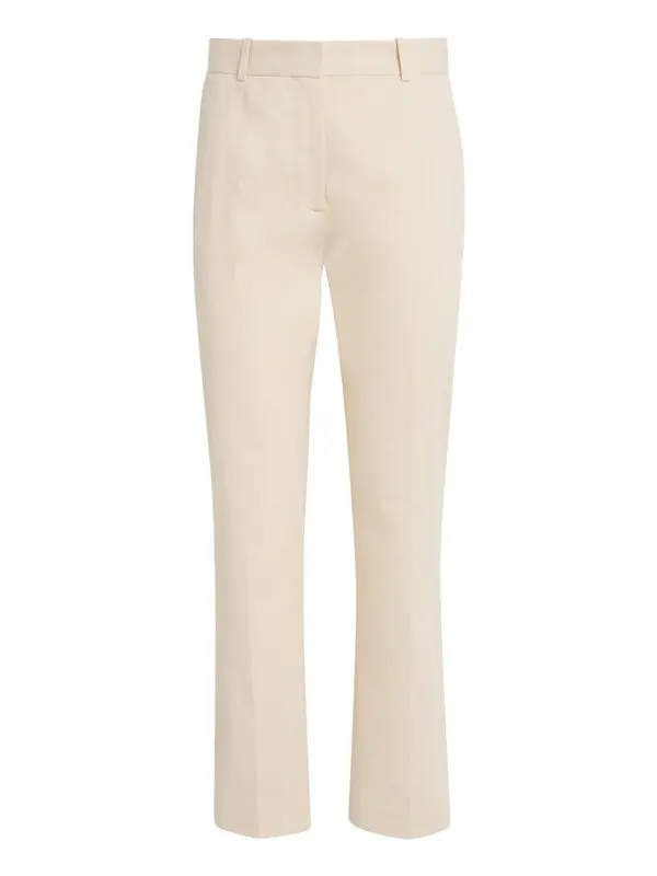 JOSEPH Stretch-cotton Coleman Slim Trousers - Beige