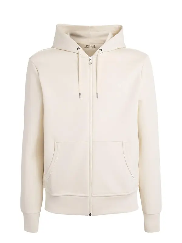 Polo Ralph Lauren Cotton Zip-up Hoodie - Beige