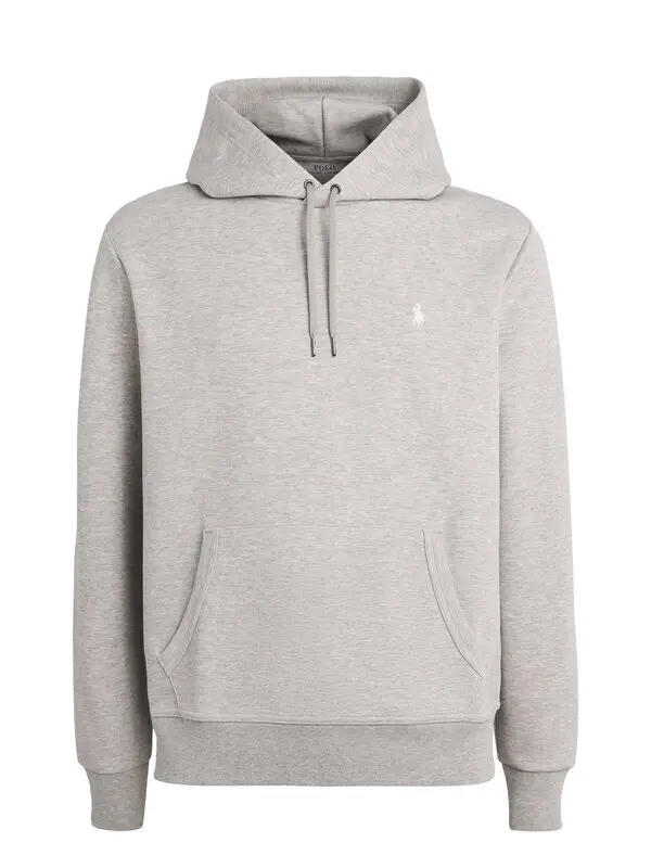 Polo Ralph Lauren Double-knit Logo Hoodie - Grey