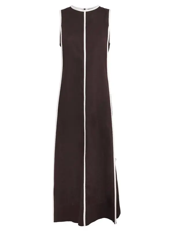 ME+EM Sleeveless Maxi Dress - Brown