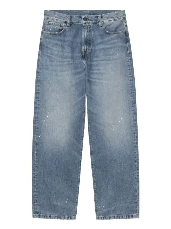Carhartt Work In Progress Landon Straight-leg Jeans - Blue, Destroy Wash, Splatter