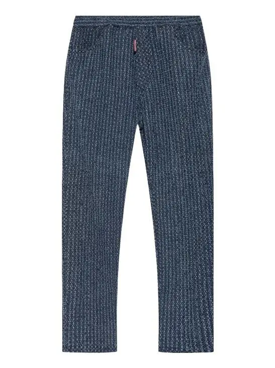 Dsquared2 Tweed Trousers - Blue
