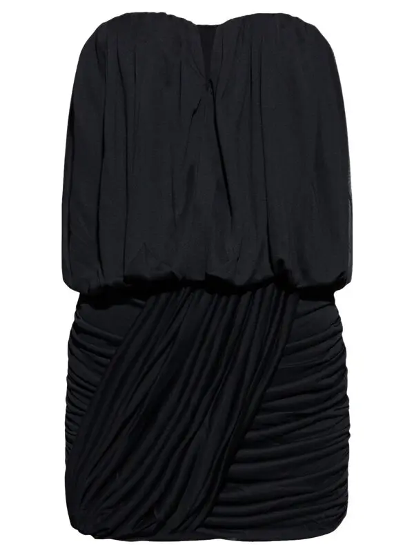 Isabel Marant Étoile Adelita Strapless Ruched Dress - Black