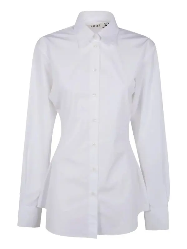 RÓHE Long Sleeve Shirt - White