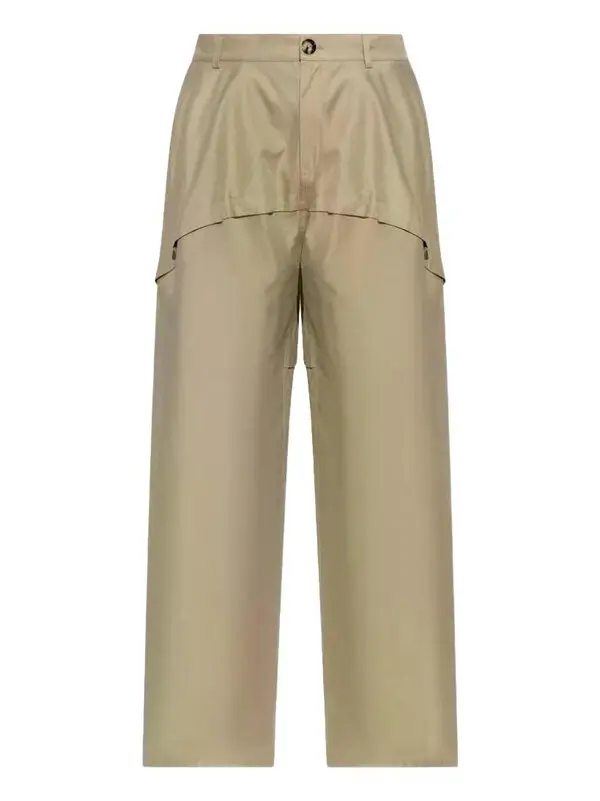 Loewe Layered Trousers - Neutrals